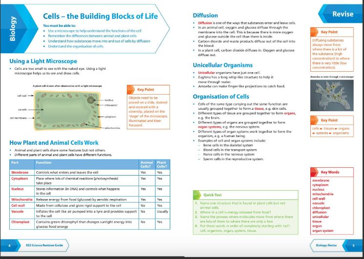 Collins KS3 Science Revision Guide: Ideal for Years 7, 8 and 9 – EDUWIZ