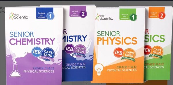 Doc Scientia IEB Physical Sciences Senior Chemistry Textbook and Workbook Book 2 FULL COLOUR ...